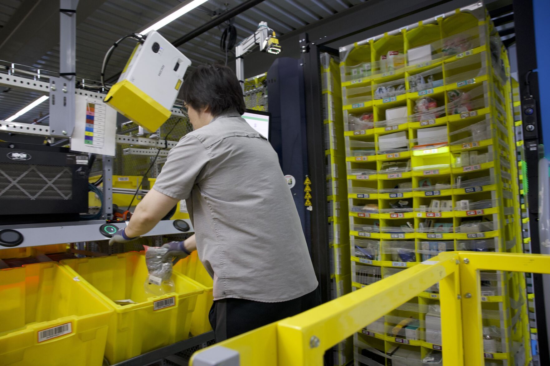 Take a look inside Amazon Canada’s Hamilton facility