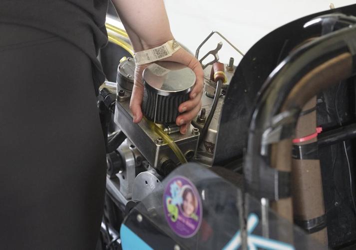 Drag racer Kami Scott is learning to fly