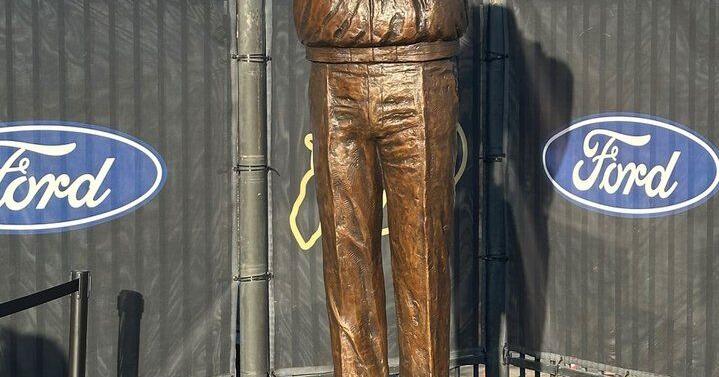 Former players donate bronze statue of late Colorado coach Bill ...