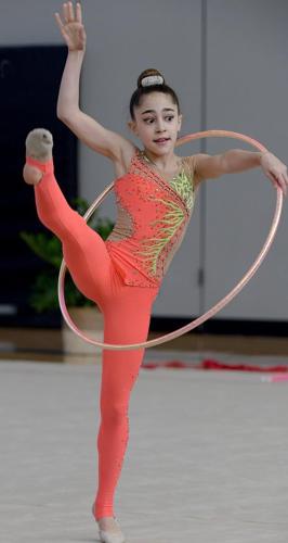 Rhythmic gymnasts take Burlington