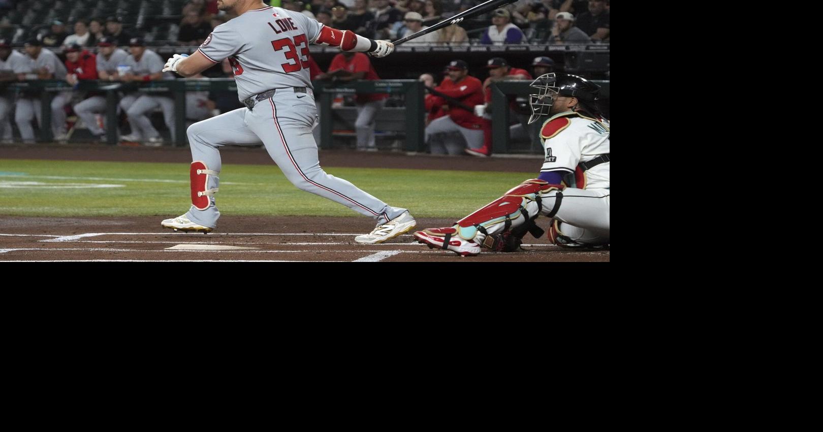 Nationals use a 10-run first inning to beat the reeling Diamondbacks, 11-7