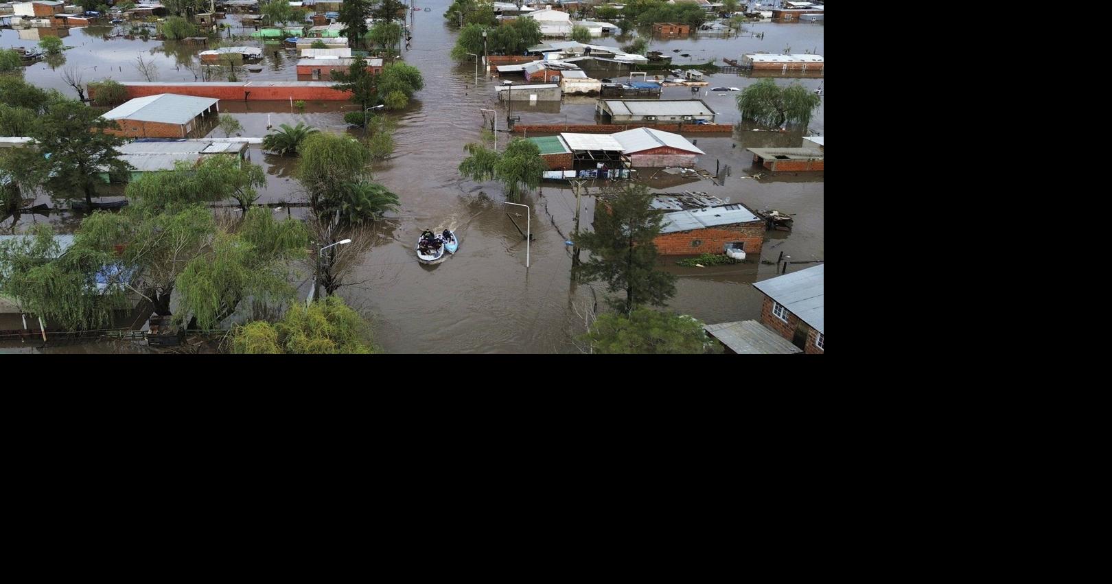Heavy rainfall floods Argentine highways, forces evacuations