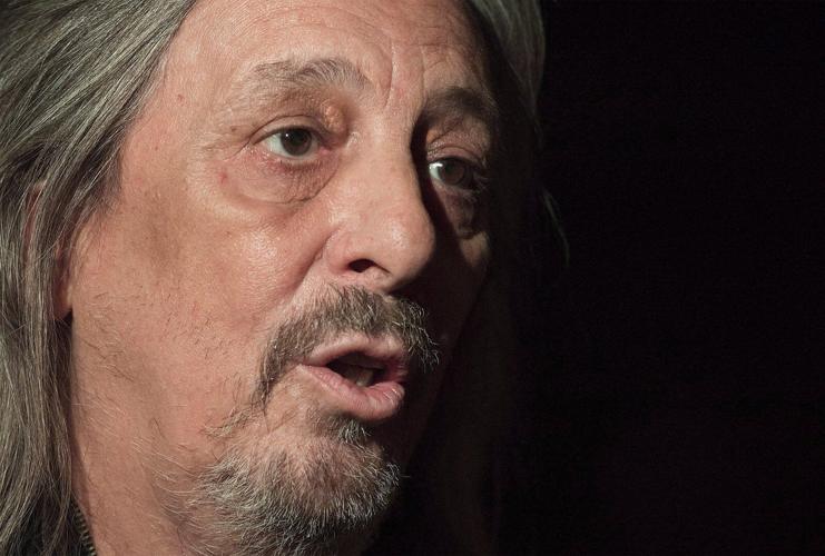 Quebec singer, songwriter Serge Fiori, founder of rock group Harmonium ...