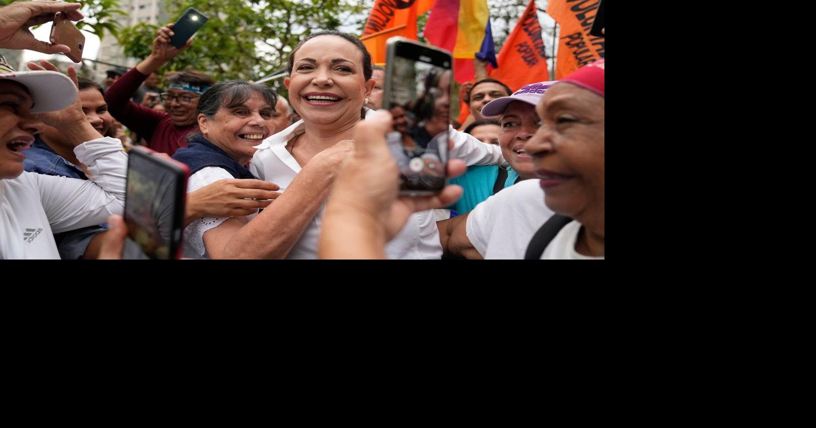 María Corina Machado, a symbol of the political resistance in Venezuela ...