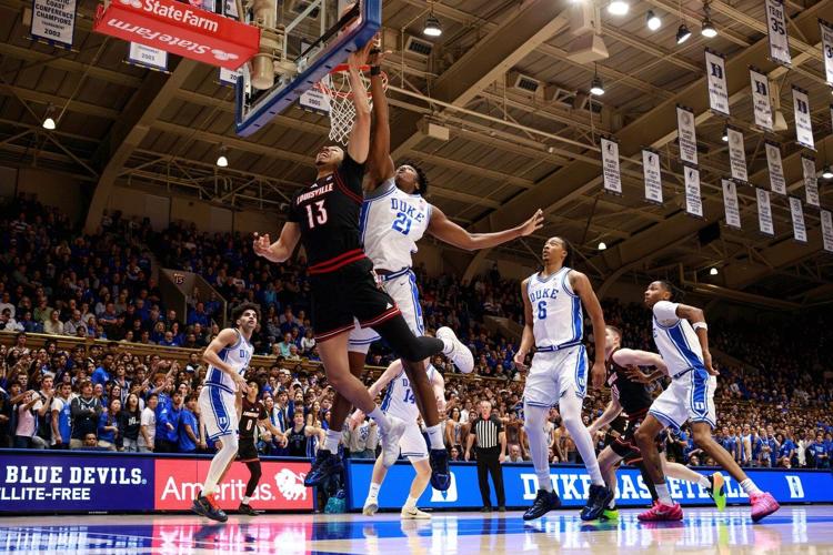 No. 4 Duke blows game open early in 2nd half, beats No. 20 Louisville ...