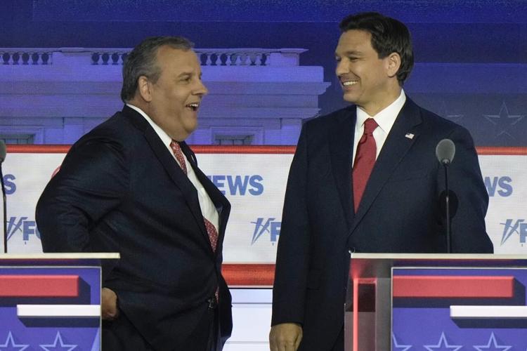 Republican candidates fight each other, and mostly line up behind Trump ...