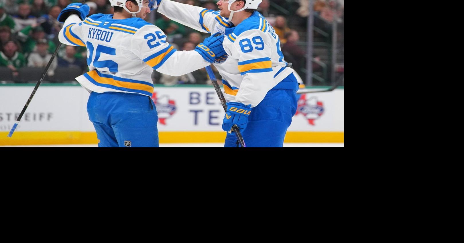Snuggerud scores late power-play goal, Blues beat Panthers to end 5 ...