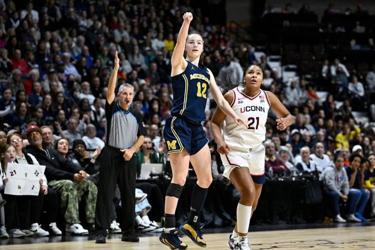 Azzi Fudd and Syla Swords' epic shooting display ends with UConn coming ...