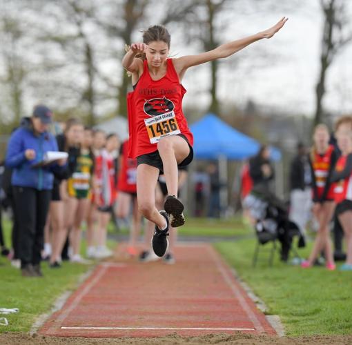 High school sports in photos: Getting a jump on track season