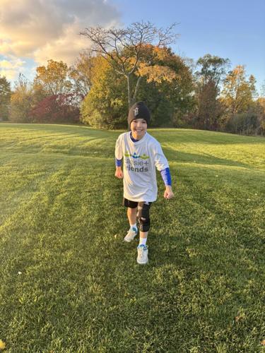 The good news: Nicholas gives his all running the Road2Hope