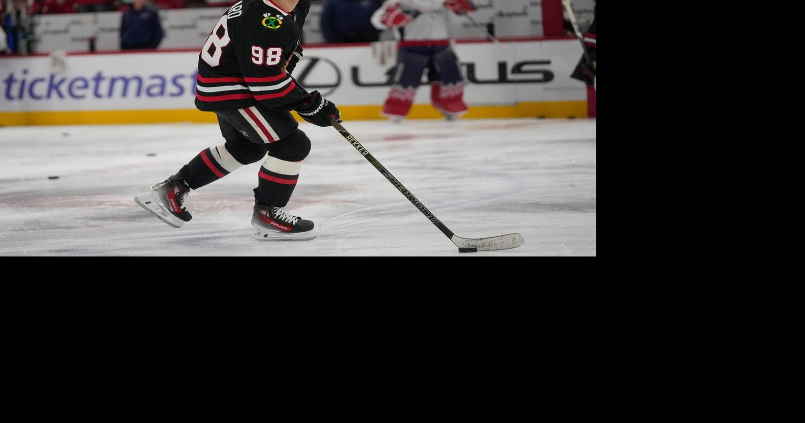 Blackhawks forward Connor Bedard misses loss to Oilers because of an ...