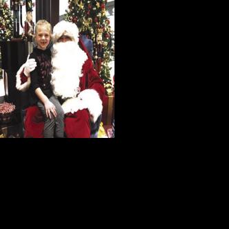 Santa arrives at Eastgate Square