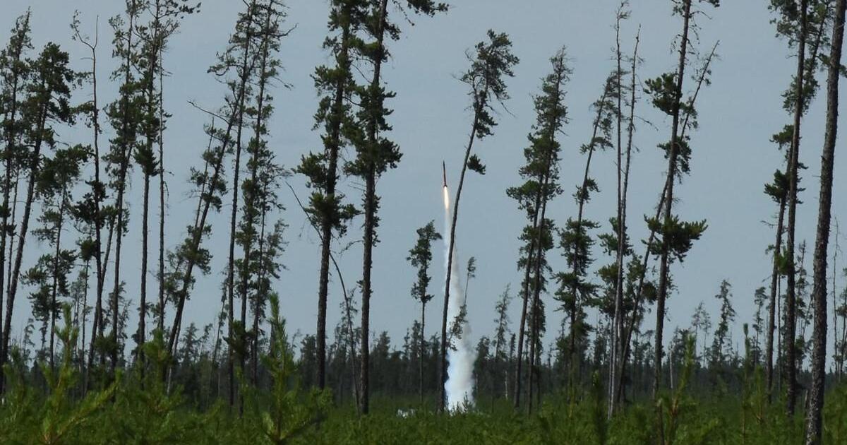 McMaster team launches rocket for Canadian competition