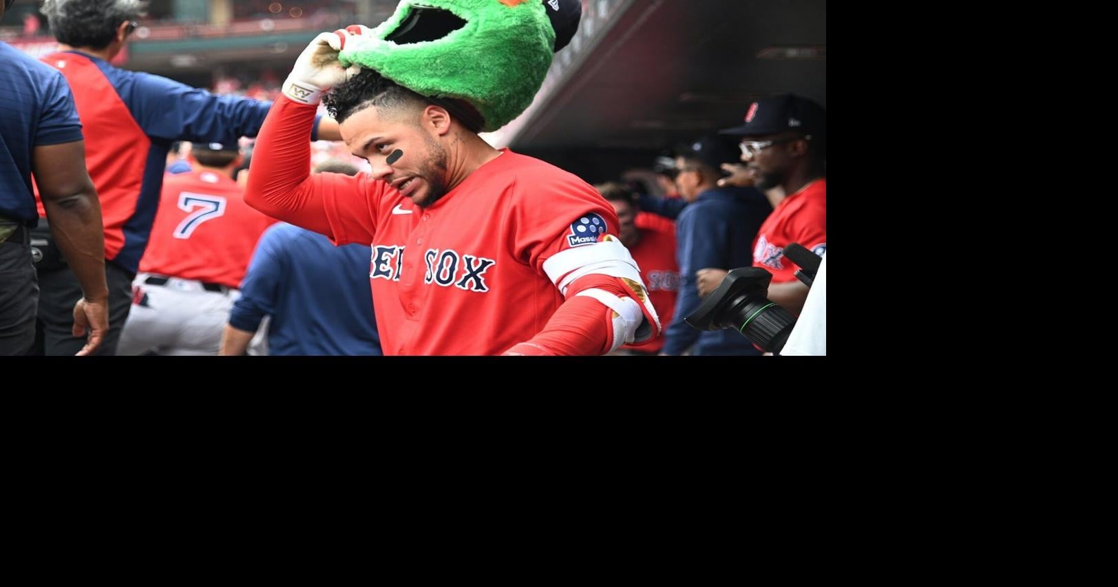 Red Sox first baseman Willson Contreras comes up big against his former ...