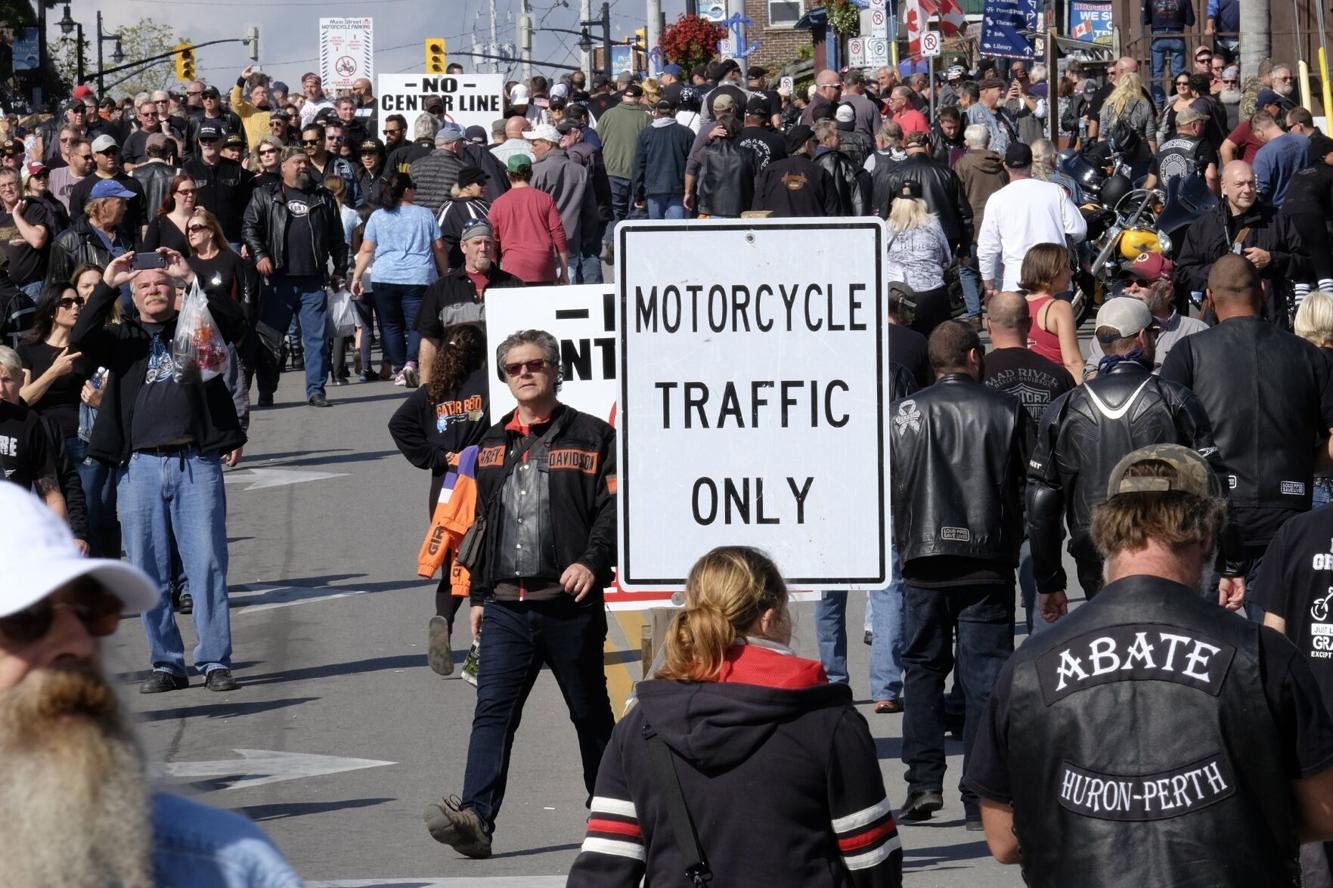 A look back at Friday the 13th biker rallies to Port Dover