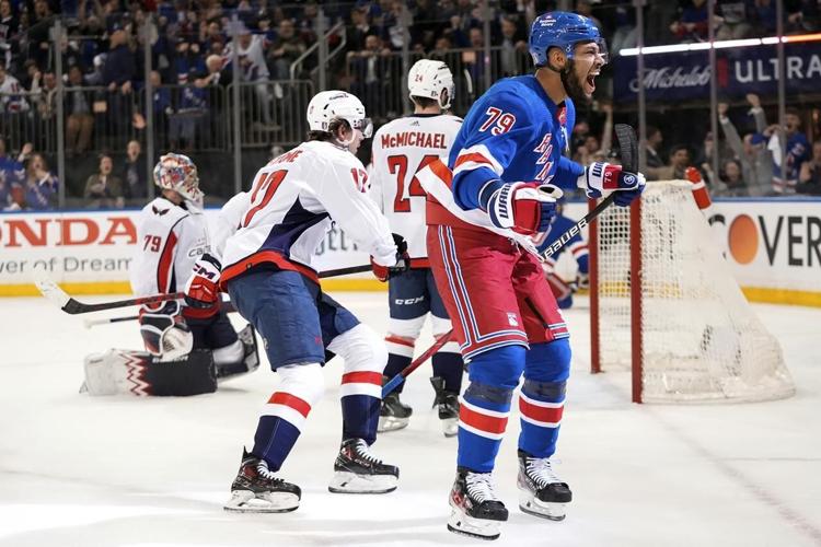Trocheck, Zibanejad lead Rangers to 4-3 win over Capitals, lead series 2-0