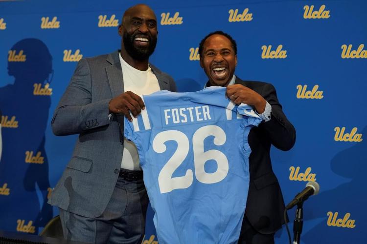 New coach DeShaun Foster ready to bring enthusiasm back to UCLA football