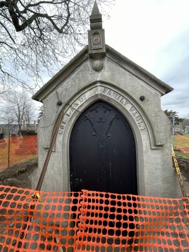 Iconic Hamilton Cemetery vault undergoing major restoration