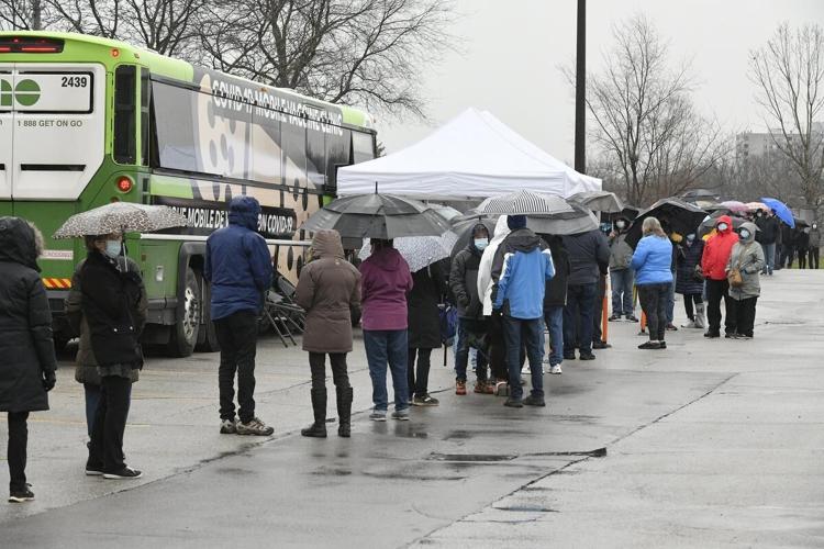 Vaccinations, on the GO at Rosedale Arena