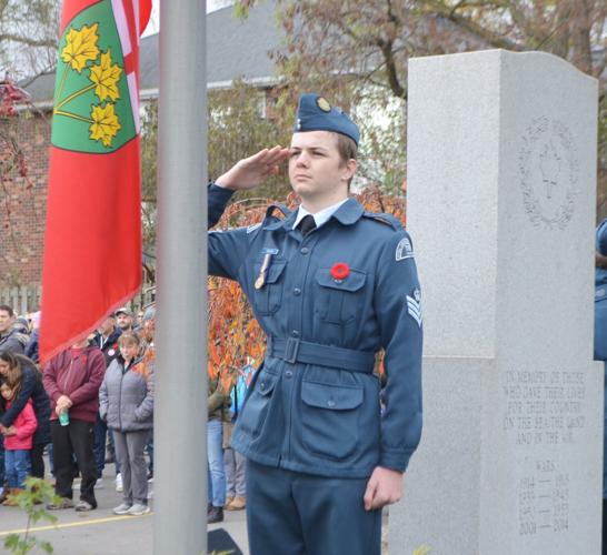 Waterdown Remembrance Day ceremony draws crowd