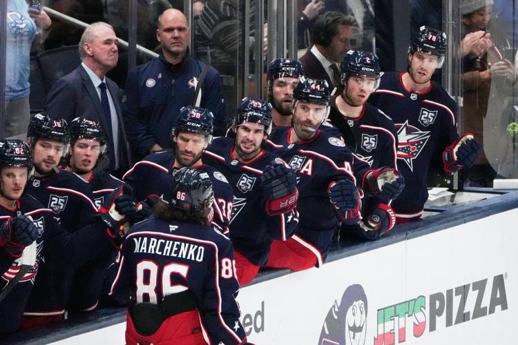Blue Jackets beat skidding Canucks 4-1 behind Marchenko and Johnson
