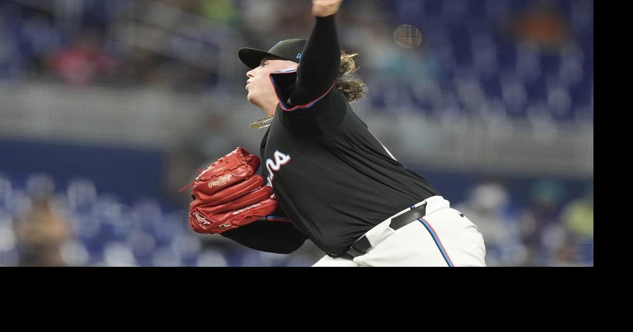 Marlins pitcher Ryan Weathers leaves start because of finger soreness