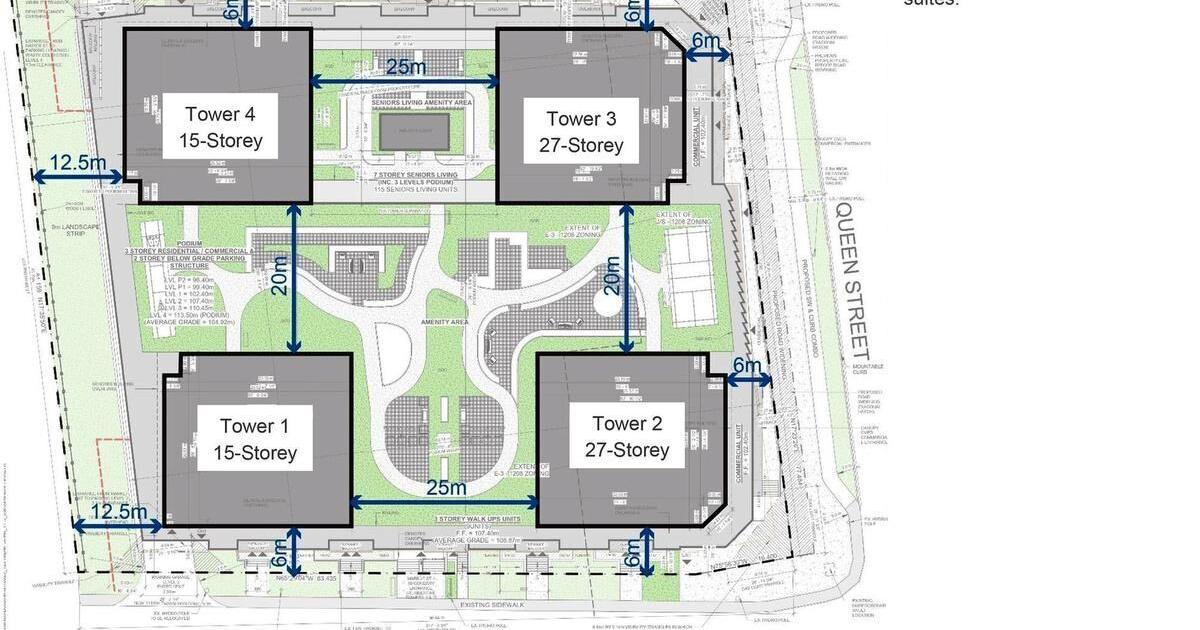 Vrancor’s four-tower development on Strathcona’s Queen Street North met ...