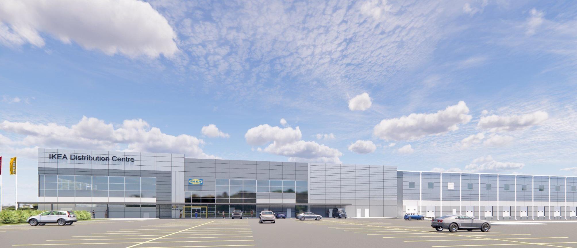 Ikea breaks ground on Hamilton distribution centre