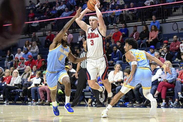 Jaylen Murray scores 18 to lead No. 17 Mississippi over Southern 74-61
