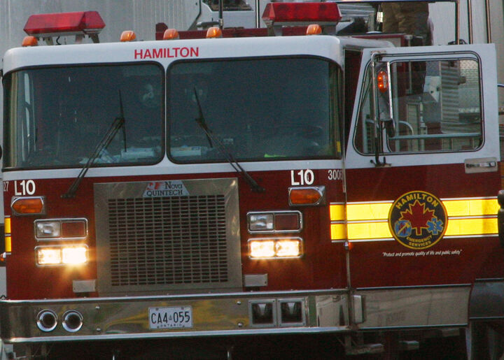 Hamilton fire department open house Thanksgiving Day