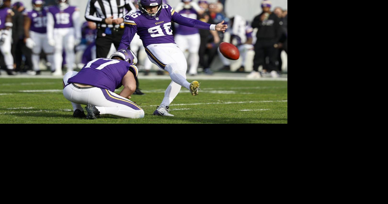 Following crucial miss by Koo in opener, Falcons sign former Vikings ...