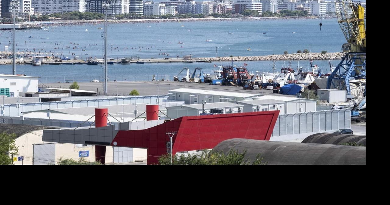 Italian ship takes migrants to Albania in 2nd test of deal to process ...