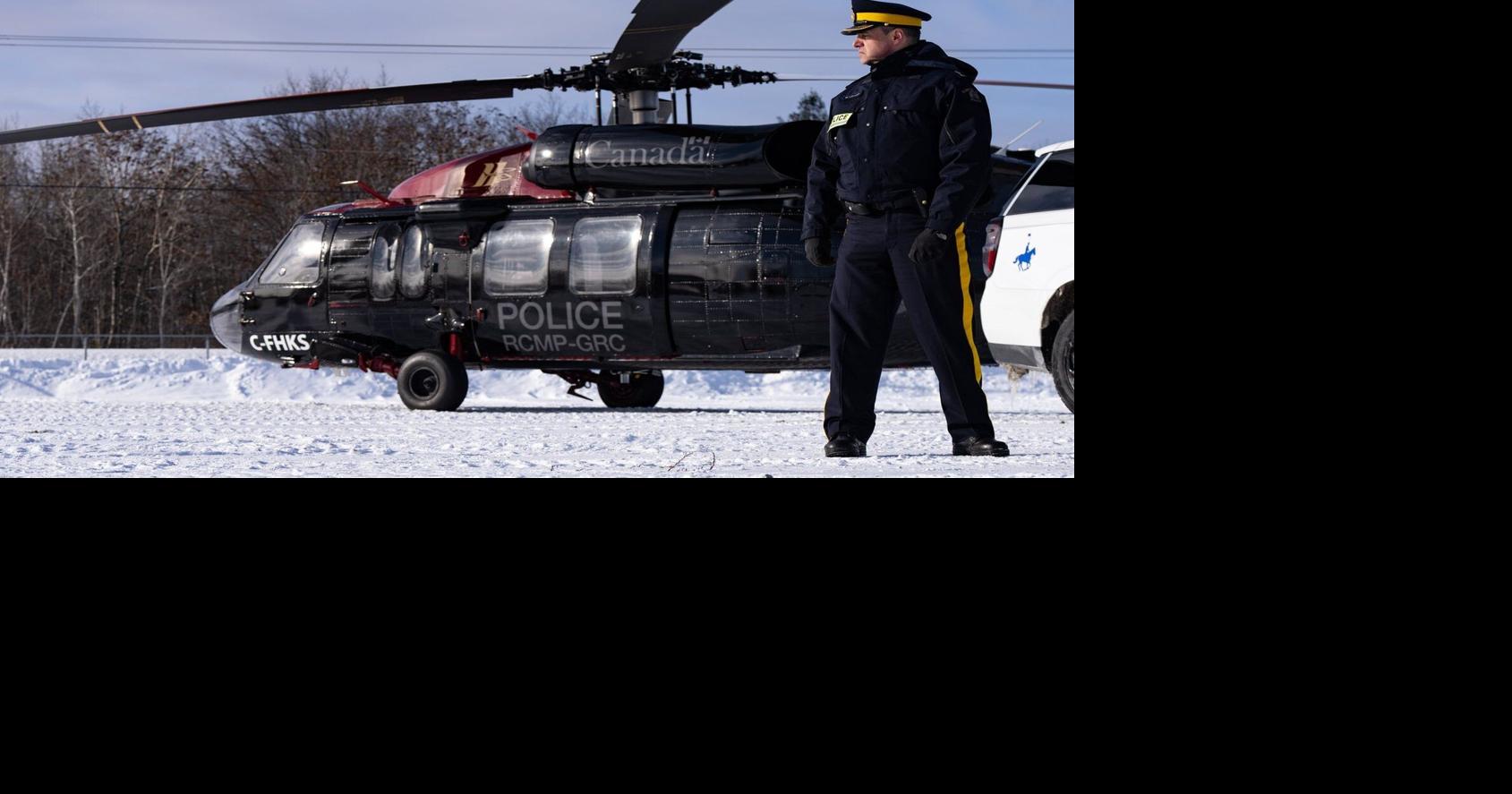 RCMP deploys helicopters to patrol Canada-U.S. border amid tariff threats