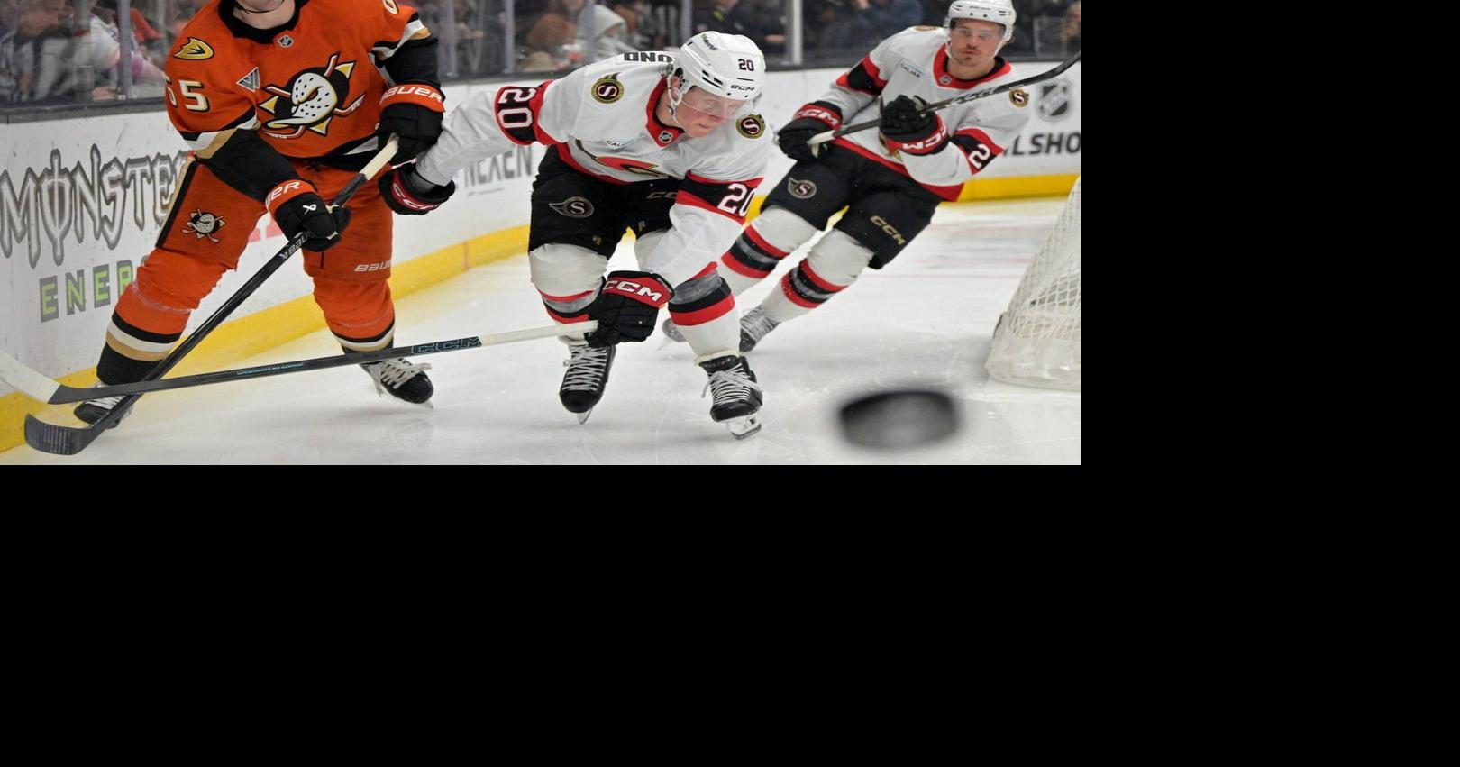 Chris Kreider and Jacob Trouba play at the Rangers for the 1st time ...