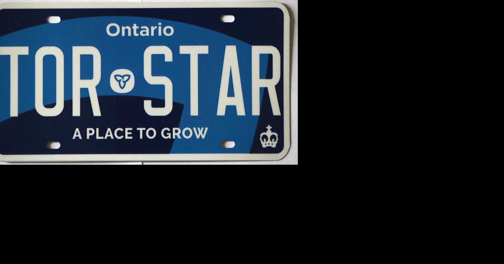 Ontario’s blue licence plates could have glare problem