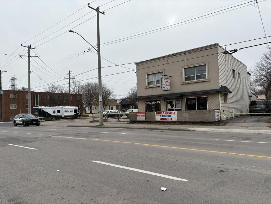 Homicide at Peddles Pub and Restaurant in east Hamilton