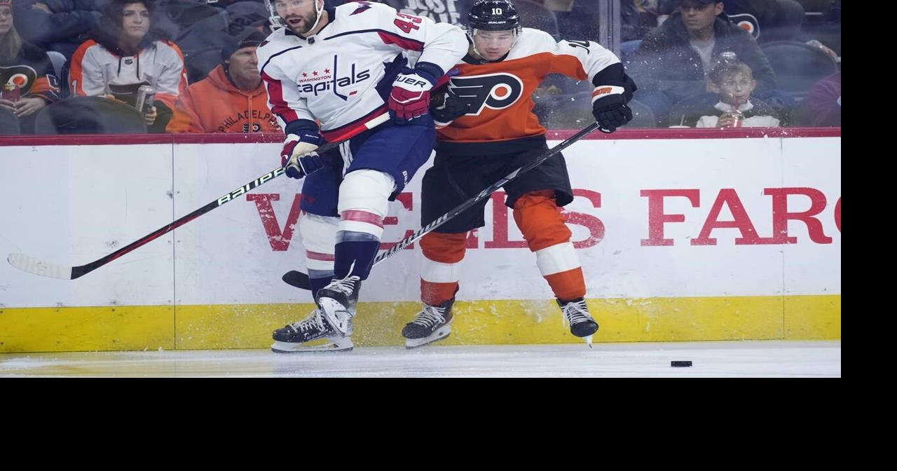 Brink scores in shootout, regulation to lead Flyers over Capitals, 4-3