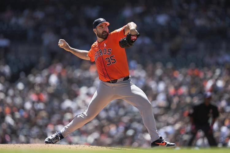 Justin Verlander dominates former team as Houston Astros rout Detroit ...