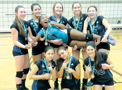 Smash volleyball Under 16 team earns gold medal at OVA tourney in ...