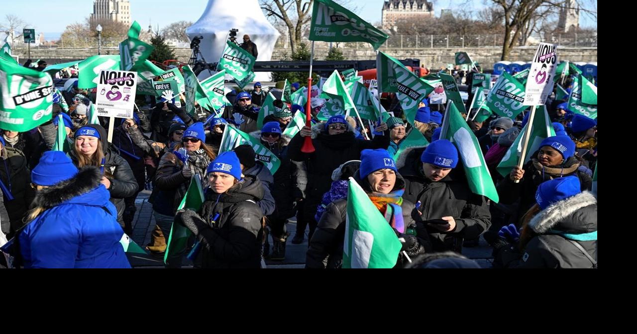 Quebec public sector strike: Unions see 'momentum' in talks on Day 2 of ...