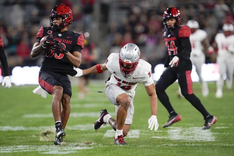 Eli Sanders, Devon Dampier lead New Mexico to 21-16 victory over San ...