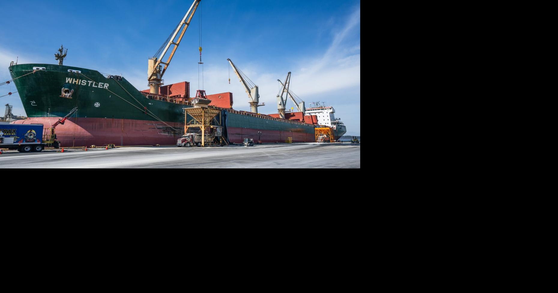 Hamilton shipping news for March 31 to April 6