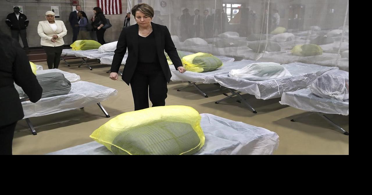 Massachusetts turns recreational plex into shelter for homeless ...