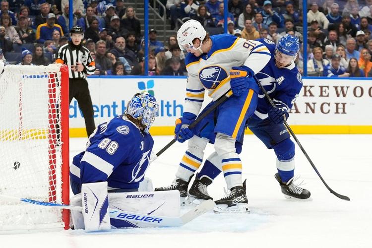 Guentzel's goal in the final seconds of OT gives the Lightning a 4-3 ...