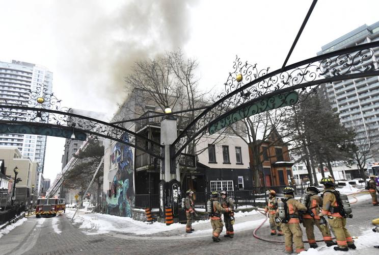 Firefighters extinguish blaze at former Hess Village club