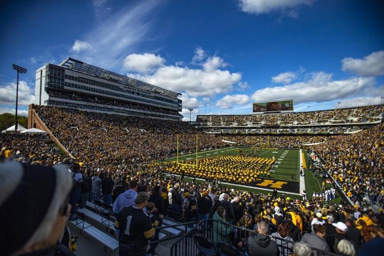 Clark's triple-double highlights game at Kinnick. Women's basketball ...