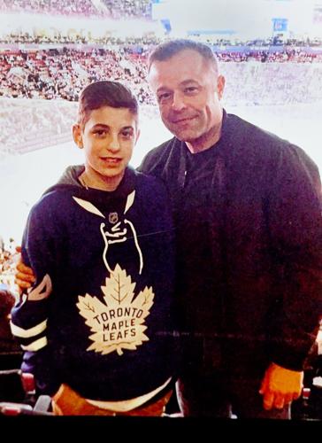 Dad got him started on the journey. On Saturday, he finished it.