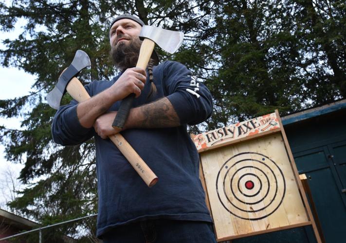 COVID-19 pandemic gives Hamilton axe thrower a new target