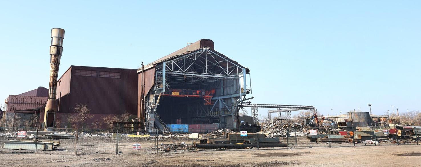 Port Authority begins demolishing decades-old Stelco factory
