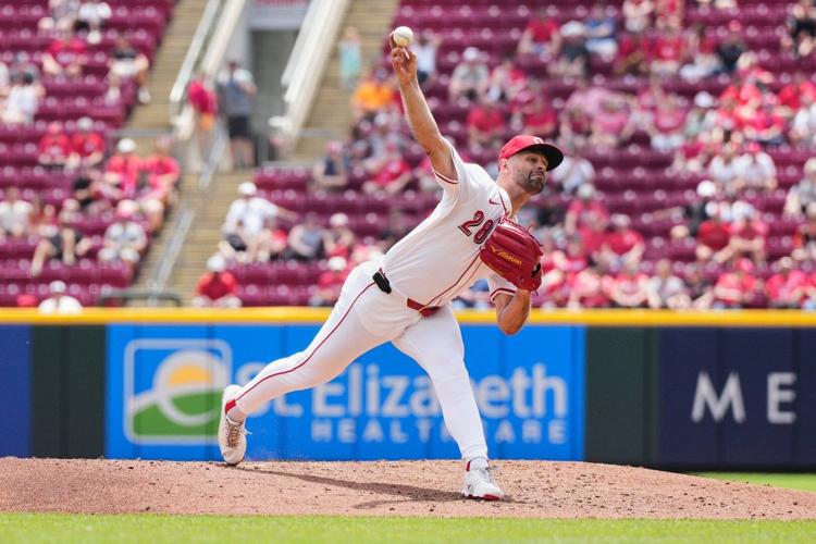 Reds hit 3 home runs, Martinez throws 7 shutout innings to snap 3-game ...